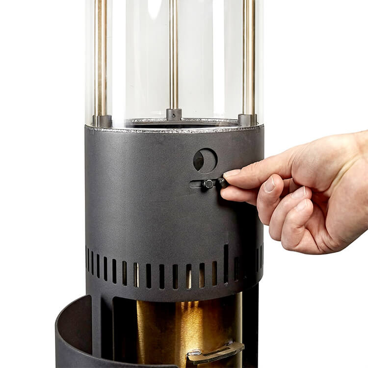 Modern Design High End Fashion Outdoor Pellet Heater - Beellen